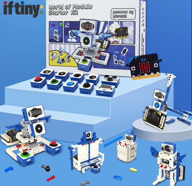iftiny、ビルディングブロック型プログラミング教育教材の提供を開始 | ICT教育ニュース