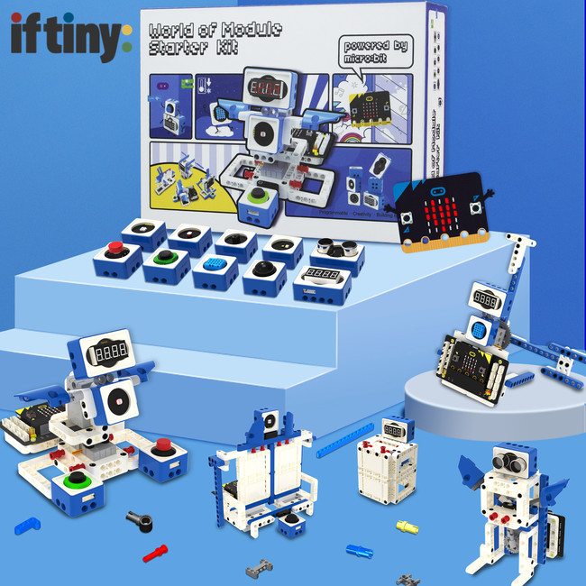 iftiny、ビルディングブロック型プログラミング教育教材の提供を開始 | ICT教育ニュース