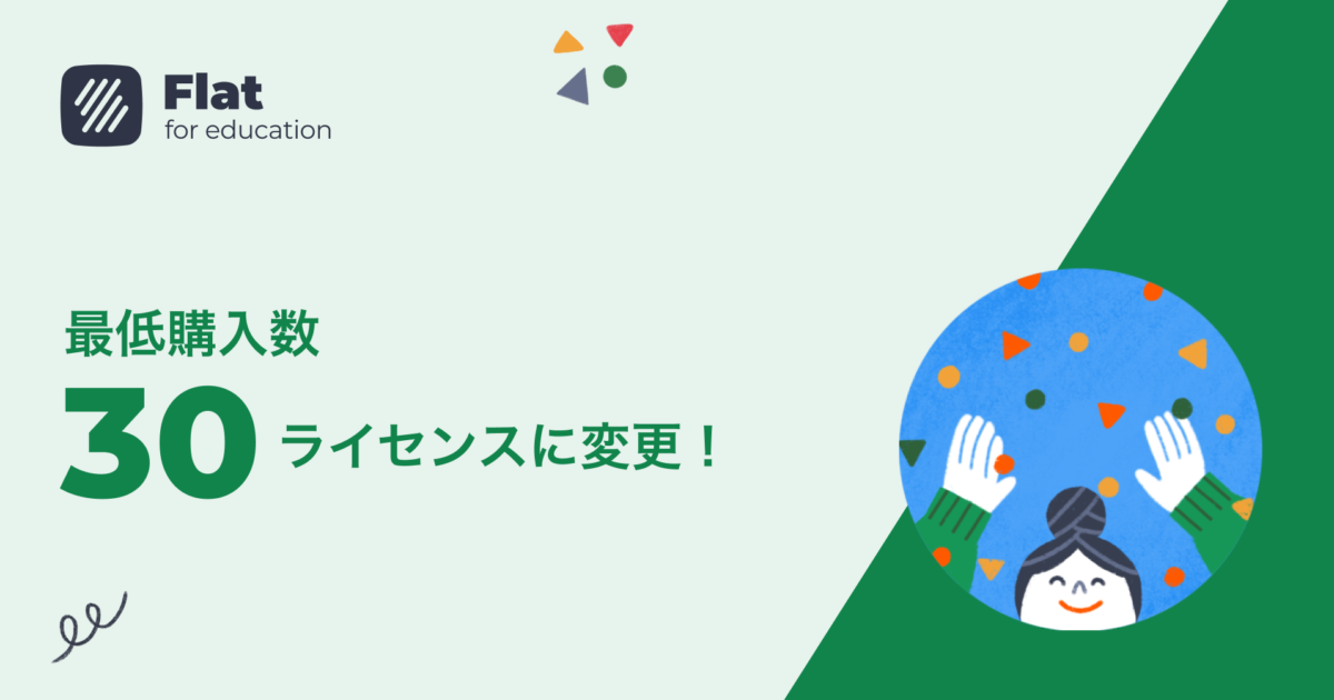 音楽学習プラットフォーム「Flat for Education」、最低購入数を30ライセンスに変更 | ICT教育ニュース