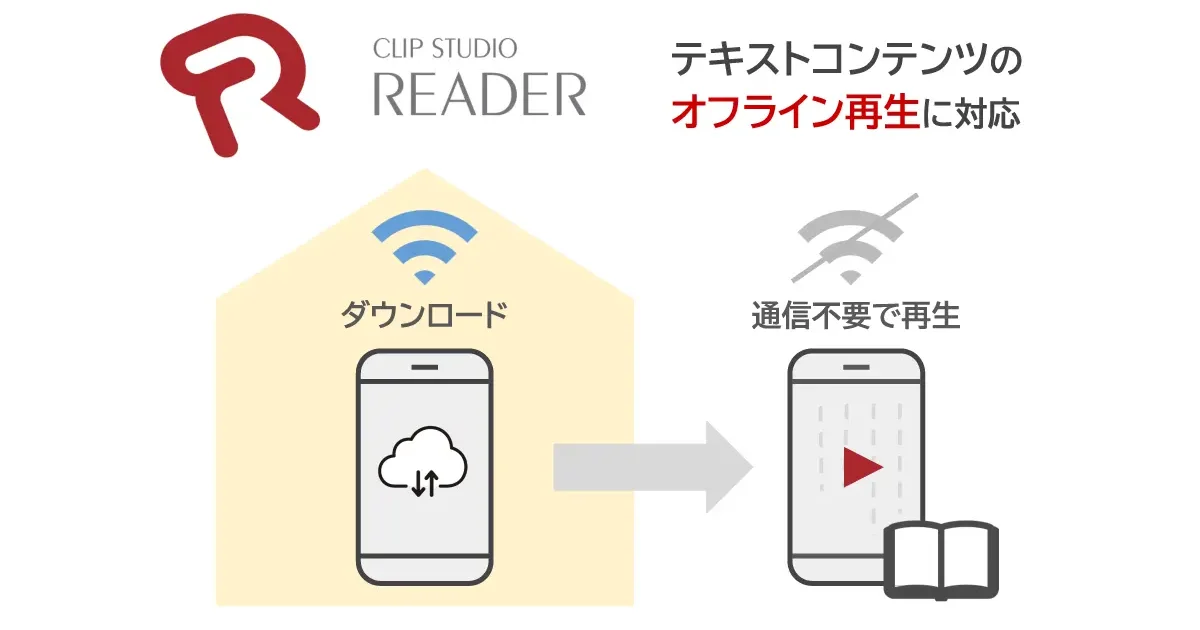 セルシスの電子書籍ビューア「CLIP STUDIO READER」、テキストコンテンツのオフライン再生に対応 | ICT教育ニュース